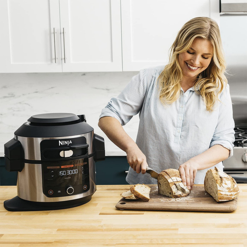 Мултикукър Ninja OL550EU, 1460W, 6 л, 11 програми, 11в1, SmartLid ...